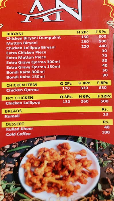 Menu at Al Nawab Restaurant And Cafe, Noida