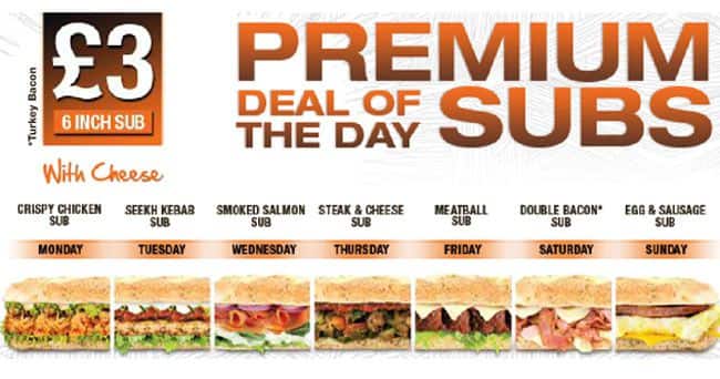 Menu at MORE THAN JUST SUBS fast food, London