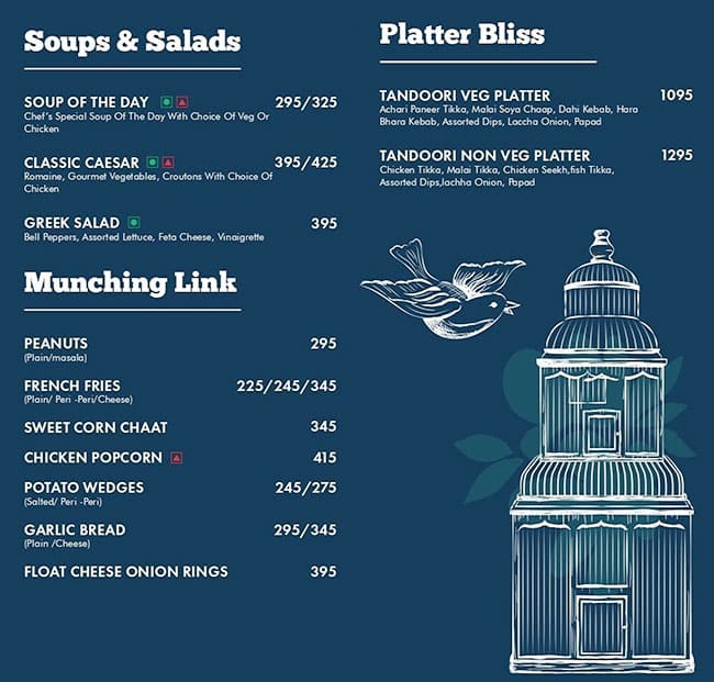 Menu of Float By Duty Free, Sector 75, Noida