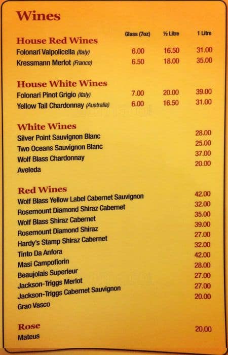 Menu at Olympic 76 Pizza Cafe, Toronto