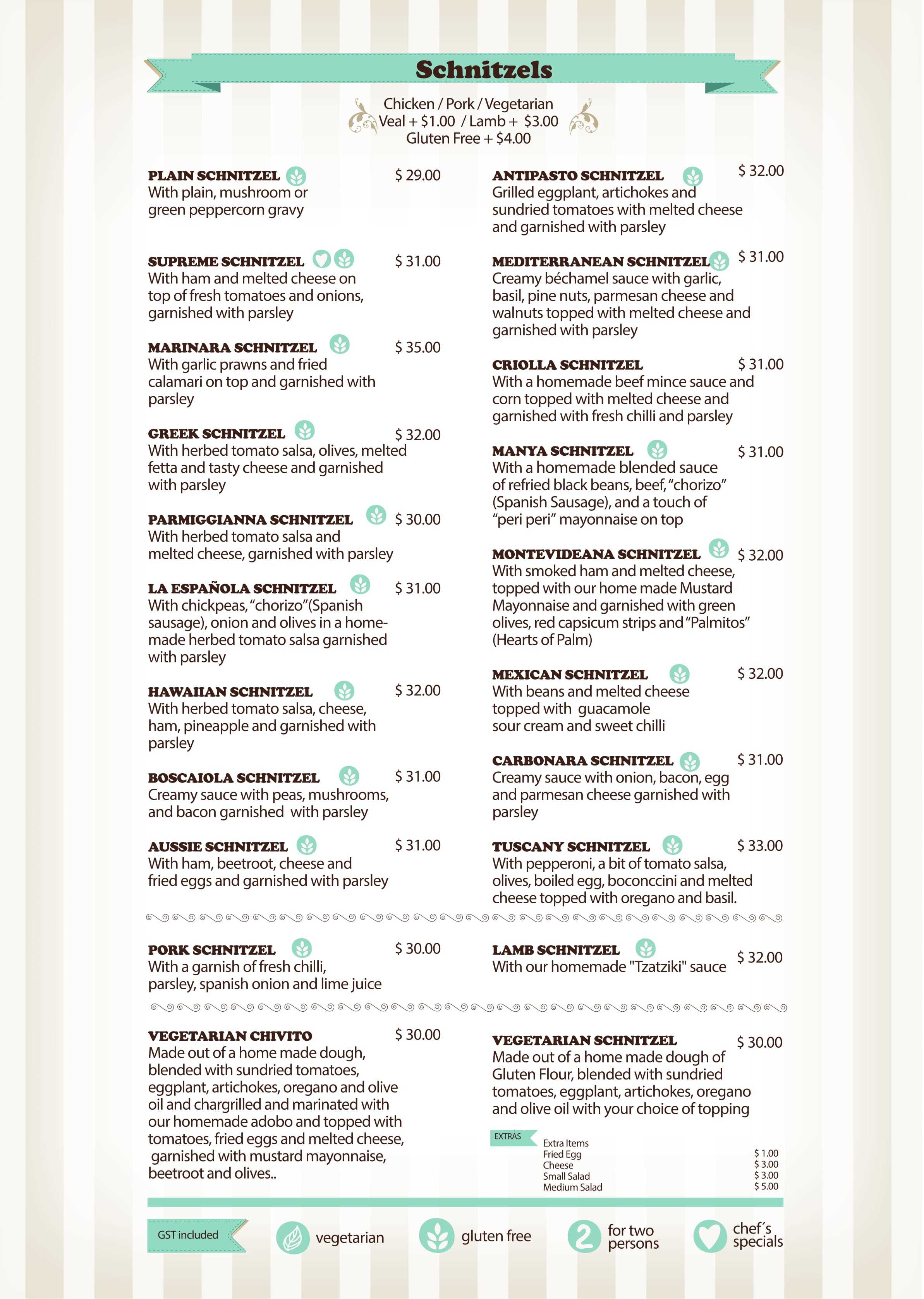 The Goni's Schnitzelria, Marrickville, Sydney - Urbanspoon/Zomato