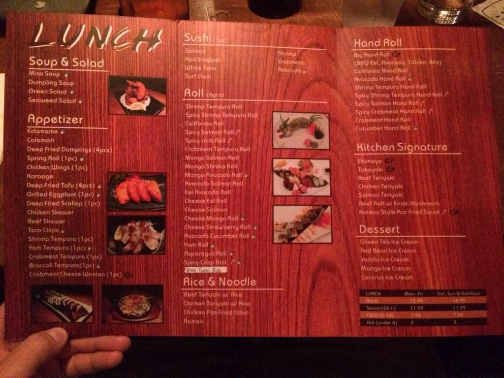 Kinka Izakaya Menu: Kinka Sushi Bar Izakaya Roppongi – AJDRZJ