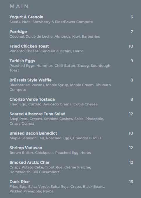 Clementine Menu, Menu for Clementine, Downtown, Winnipeg - Urbanspoon ...