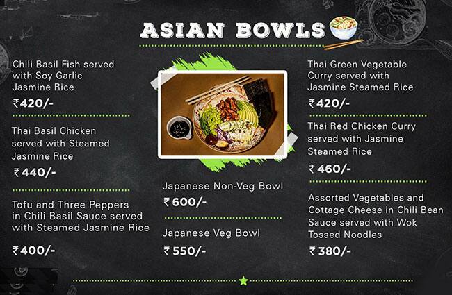 Menu of Prowl Foods, Kalyan Nagar, Bangalore