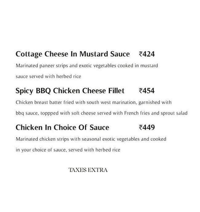 Menu at Roastery Coffee House Jaipur, Jaipur