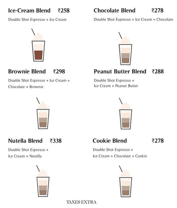 Menu at Roastery Coffee House Jaipur, Jaipur