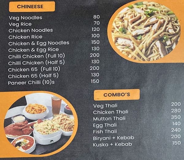 Menu of Khao Khilao, ITPL Main Road, Whitefield, Bangalore