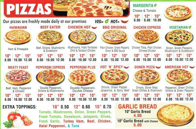 Menu at New Crystal fast food, Dartford