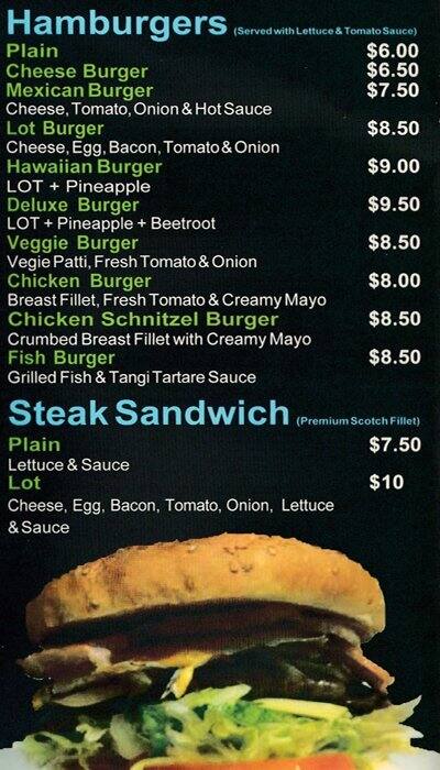 Menu at Westgarth Fish and Chips fast food, Northcote