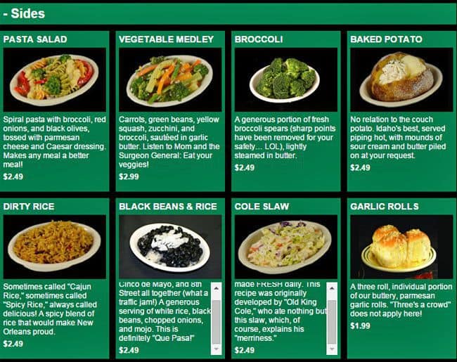 Menu at Flanigan's Bar-'The Deep End', Fort Lauderdale, NE 18th Ave