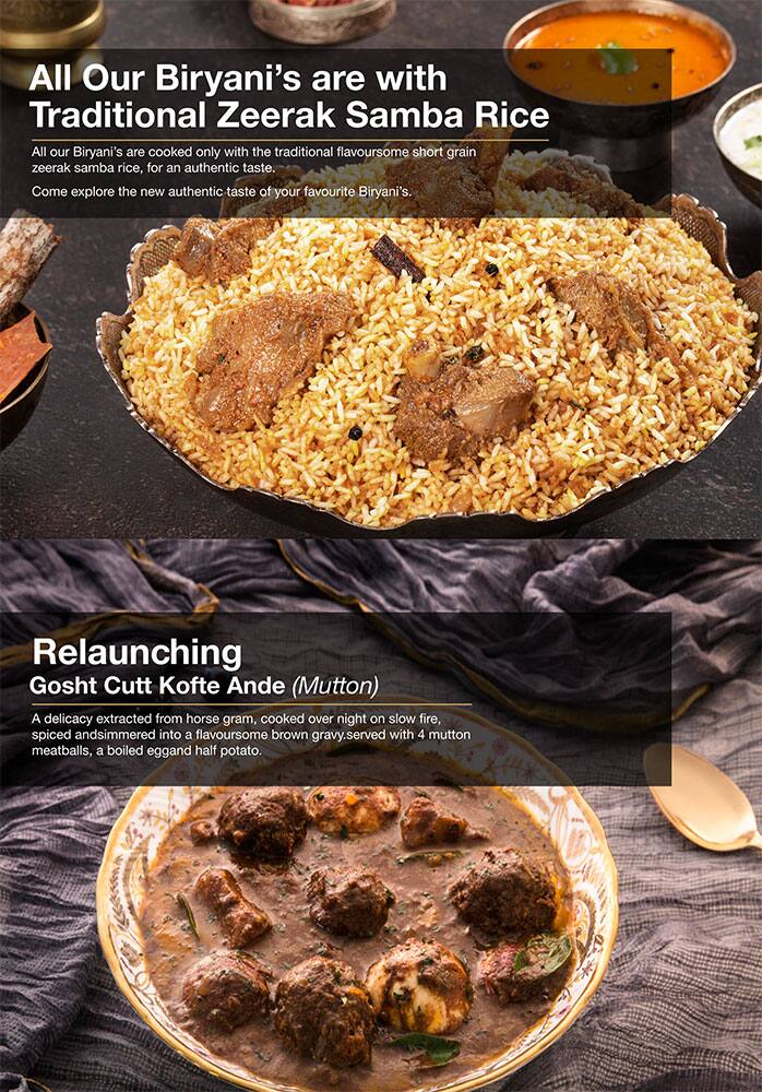 Menu of Sharief Bhai Biryani, Velachery, Chennai