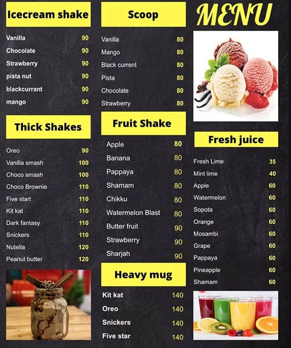 Menu of Vibez By Cherry Bell, Electronic City, Bangalore