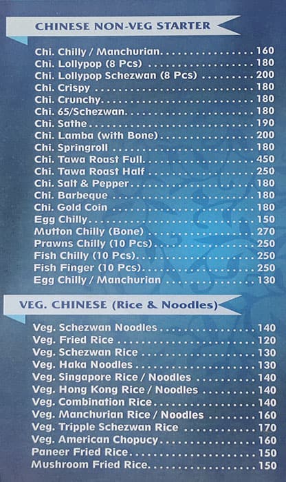 Menu at Ravi's Kitchen, Thane, P-85