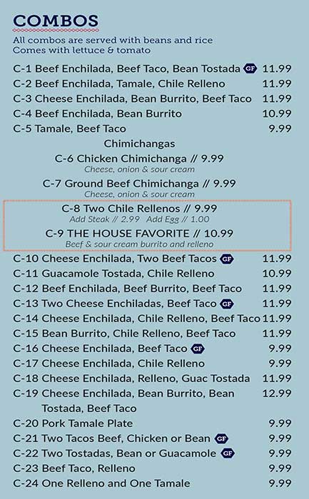 Menu at Moose Hill Cantina pub & bar, Lakewood, W Colfax Ave