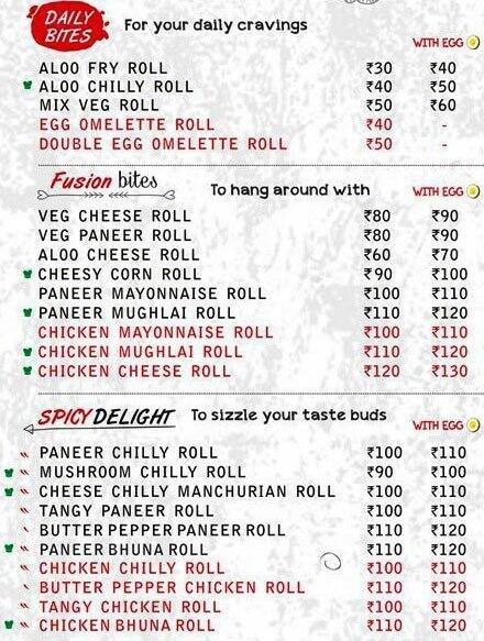 Rolls Mania, Maharana Pratap Nagar, Bhopal - Zomato