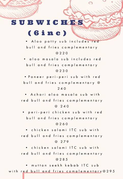 Menu at Waffle Mania, Jaipur, 269