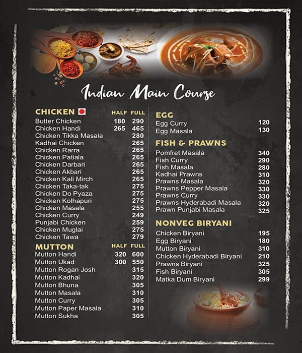 Menu at Surat Food Box, Surat