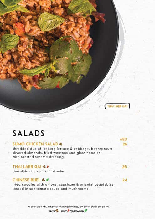 Menu at Sizzling Wok - Citymax, Mankhool restaurant, Dubai