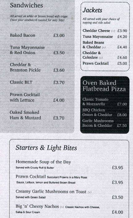 Menu at The Clipper pub & bar, Dartford, 78 High St