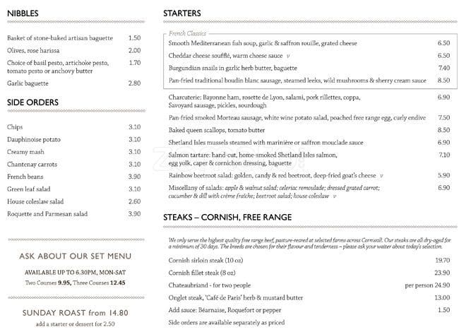 Menu at The British Queen pub & bar, Orpington, 427 Crofton Rd