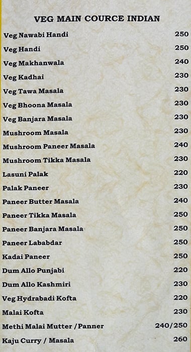 Menu at Shipyard, Pune, Shop 104