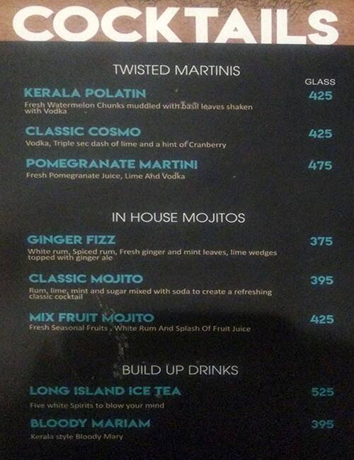 Menu at Kerala Cafe,Baner, Pune, Shop No 2