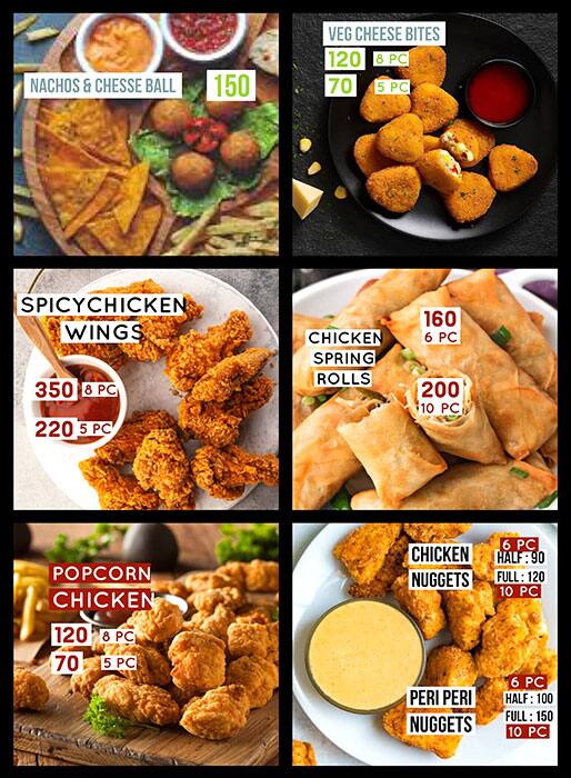 Menu of Italian House, Virar, Mumbai