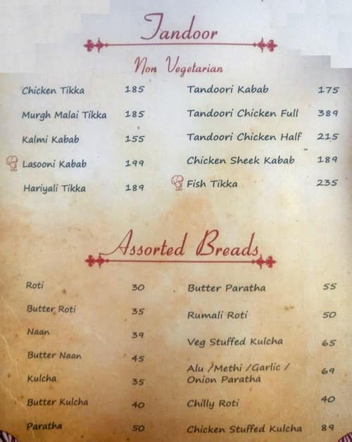 Menu at The Courtyard Tree - Garden Restaurant Event Venue Banquet Hall ...