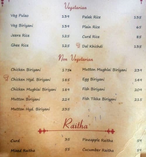 Menu at The Courtyard Tree - Garden Restaurant Event Venue Banquet Hall ...