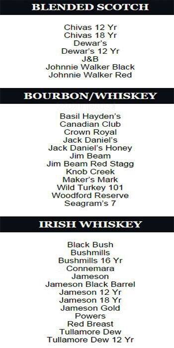 Menu at The British Lion Pub, Frisco