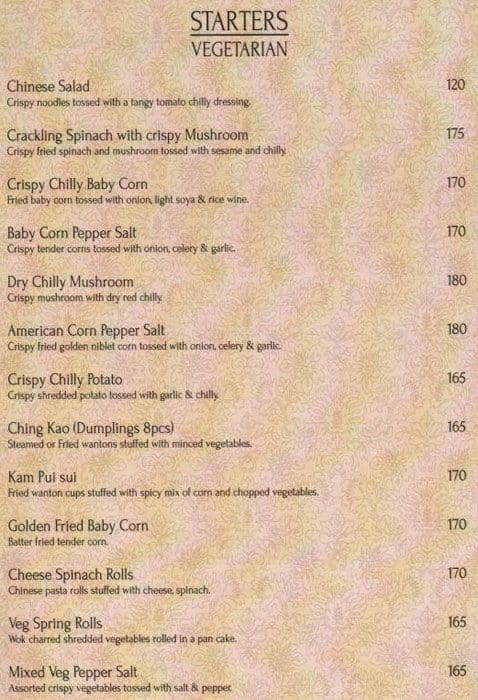 Zyka Menu, Menu for Zyka, New Alipore, Kolkata - Zomato