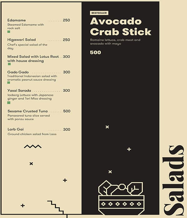 Haiku, Banjara Hills, Hyderabad का मेनू - Zomato