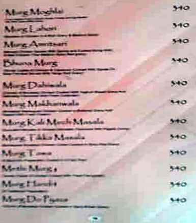 Menu of Status Refined Gourmet, Dadar Shivaji Park, Mumbai