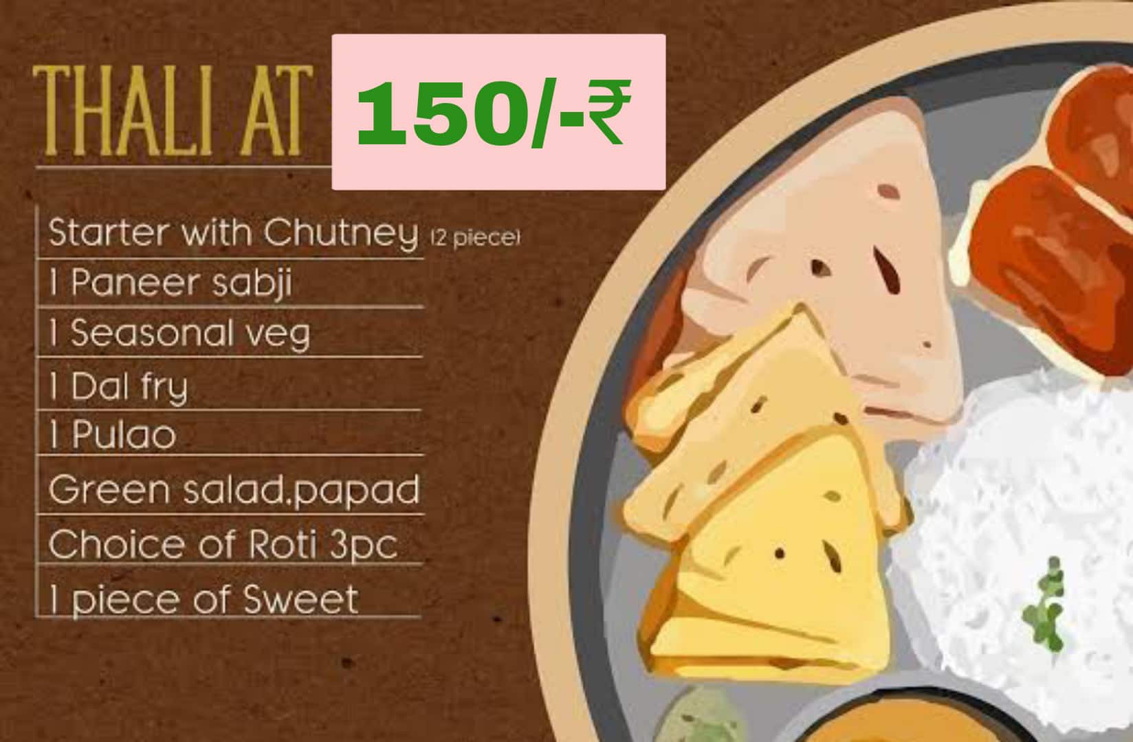 Menu of Home Lunch, Hiranandani Estate, Thane West, Thane