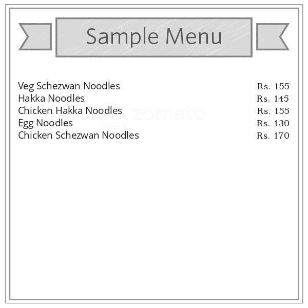 Menu of DG-Mart, Old Goa, Goa