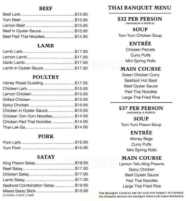 Menu at Ken & Angie Chinese Restaurant, Pinjarra