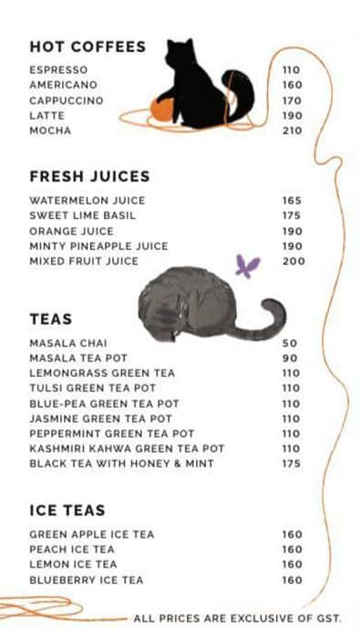 Cat Cafe Menu Template And Ideas For Design Fotor, 47% OFF