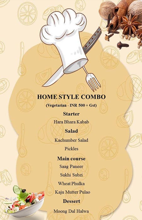 Menu at Hush Bar, Coimbatore