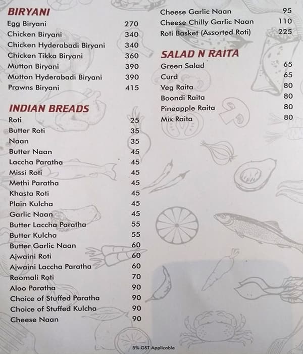 Menu at President Resto Bar, Pune, Solapur - Pune Hwy