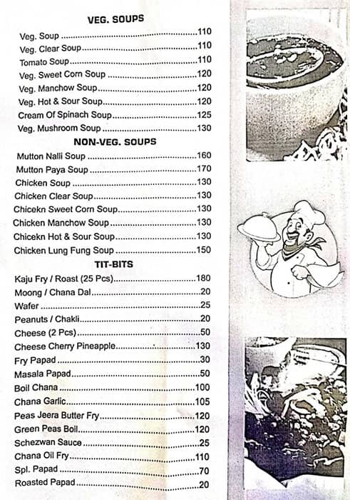 Menu of Hotel Jai Malhar, Kalyan, Thane