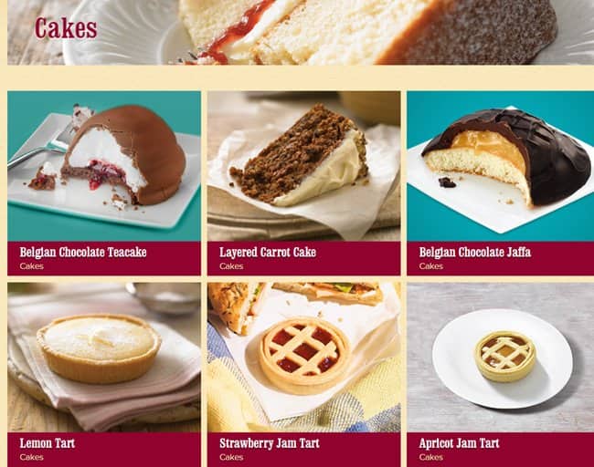 Menu at Costa Coffee cafe, London, 4 Great Portland St