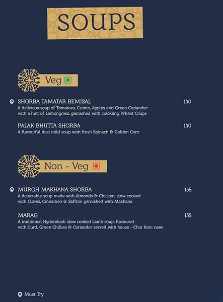 Ohri's Rubaiyat, Hitech City, Hyderabad का मेनू - Zomato