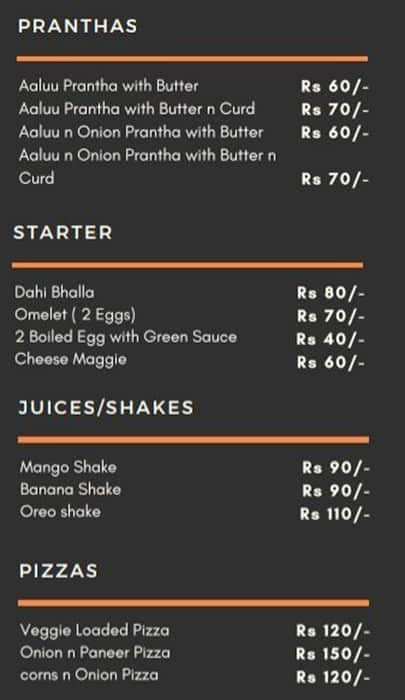 Menu of Choco And Cake Delight, Gole Market, New Delhi