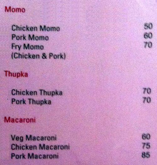 Dumpling Restaurant Menu, Menu for Dumpling Restaurant, Beltola ...