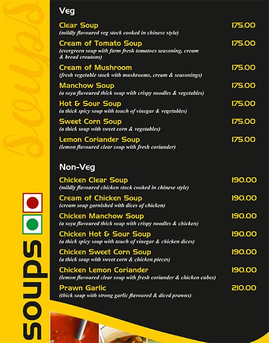 Menu of Liberty Family Restaurant, Sadar, Nagpur