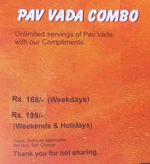 Menu of Suruchi A Veg Restaurant, Karol Bagh, New Delhi