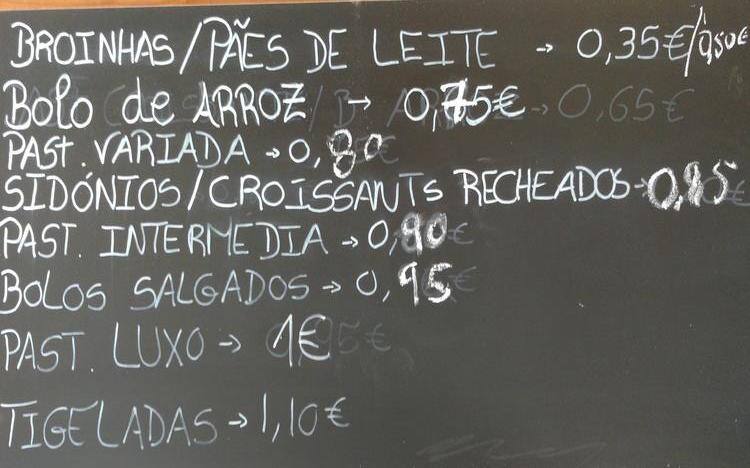 Menu em O Pasteleiro restaurante, Vila do Conde, Av. Dr. João Canavarro 16