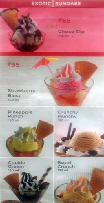 Havmor Menu, Menu for Havmor, Mansarovar, Jaipur - Zomato