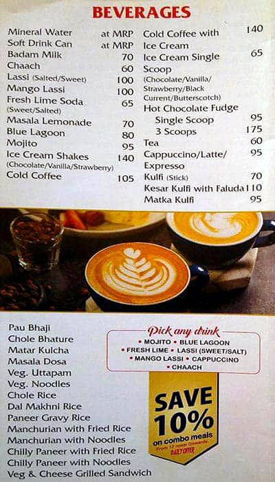 Menu at Gulab, Gurugram, Huda Market
