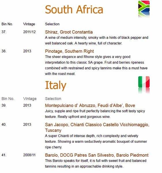 Menu at Rodizio Rico pub & bar, Birmingham, 207 Wharfside St